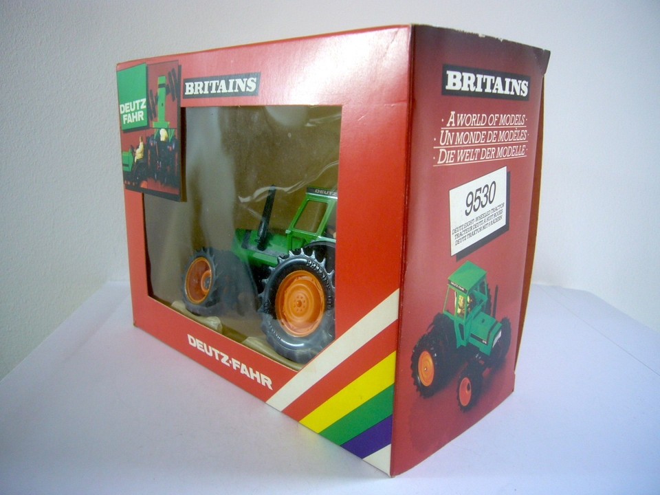 Britains Ltd: Deutz-Fahr 8-wheeled tractor, mint in box, made in ...