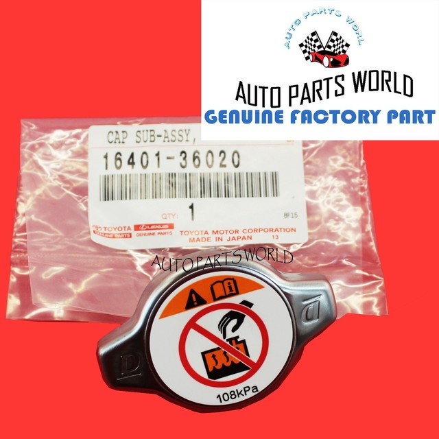 Toyota 1640136020 Genuine OEM Radiator Cap for sale online | eBay