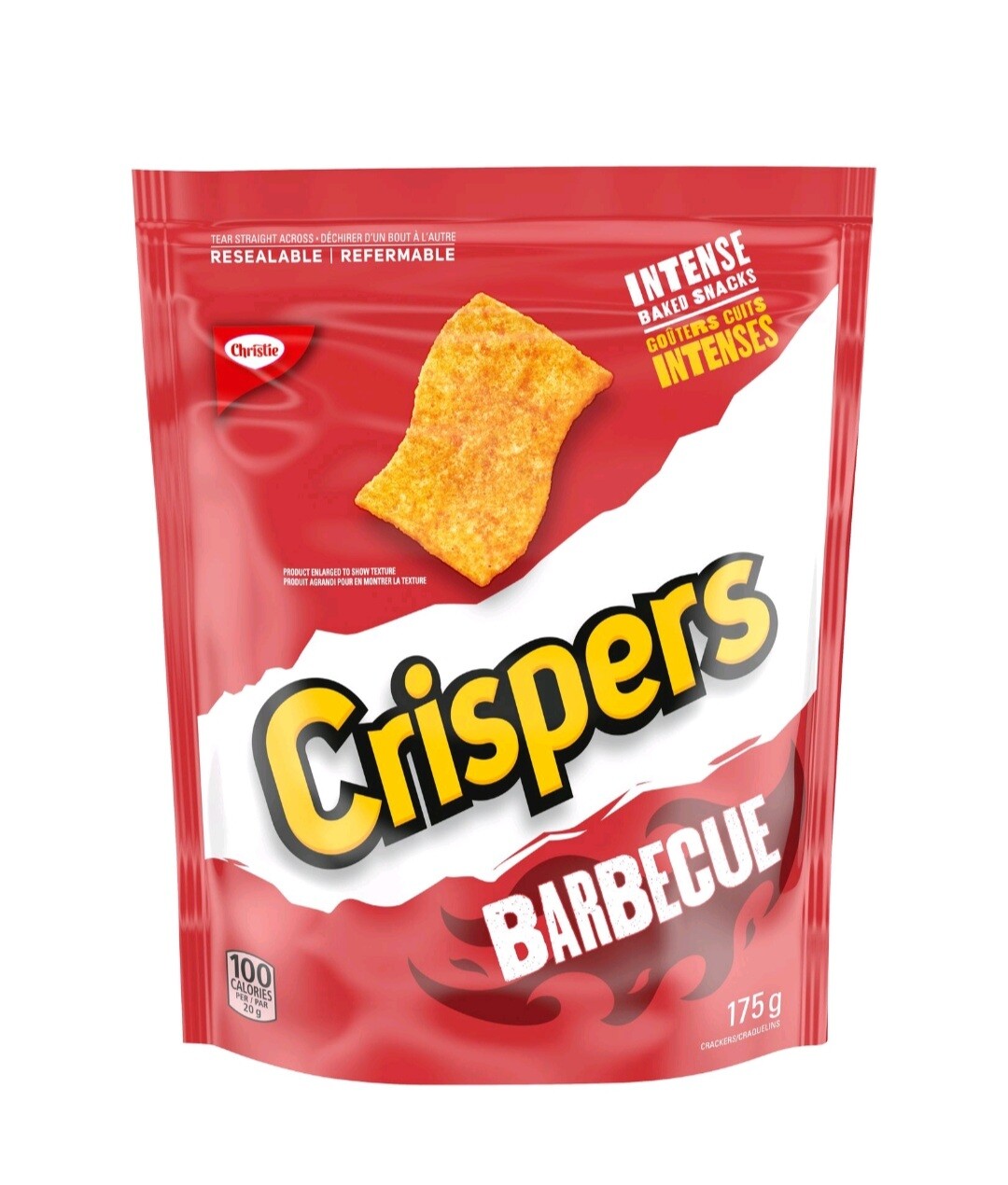4 Bags of Christie Crispers Barbecue Crackers 145g /5.1 oz Each -Free ...