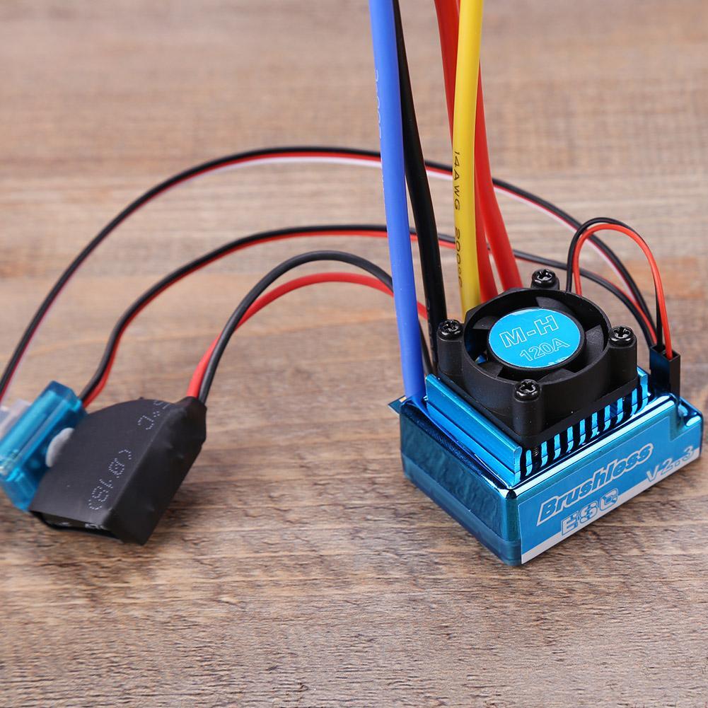 45/60/80/120A Speed Controller High Power RC ESC for RC Accessory (120A ...