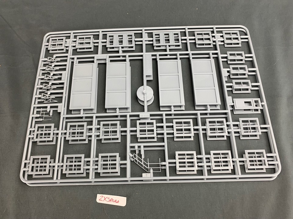 HO Walthers Cornerstone Railway Express Agency Transfer Building Kit ...