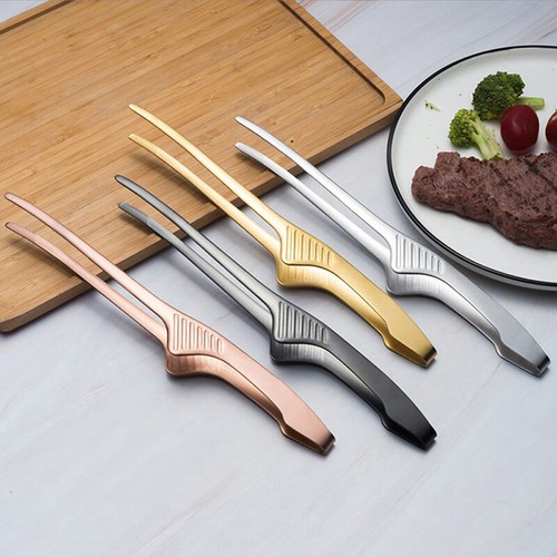 BBQ Food Tongs Barbecue Clips Stainless Steel Food Clips Kitchen TooKA ...