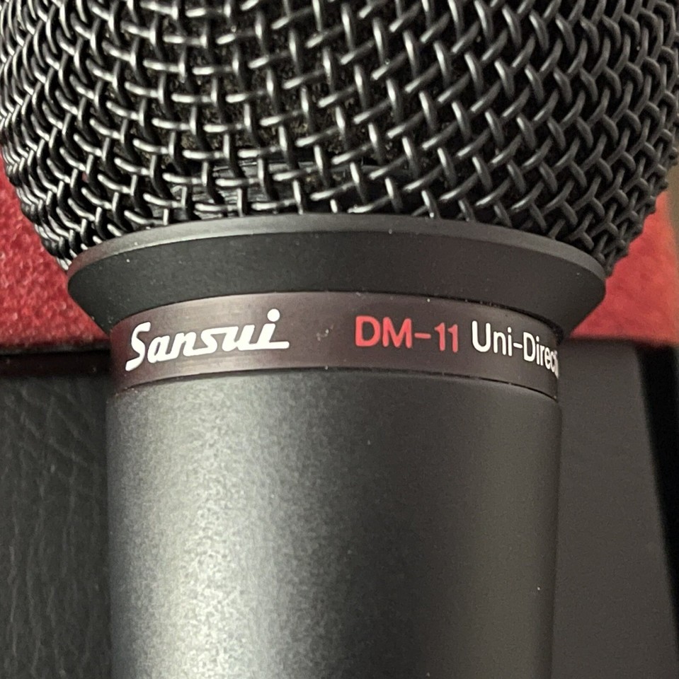 Sansui Uni-Directional Dynamic Microphone Model DM-11 Made In Japan ...