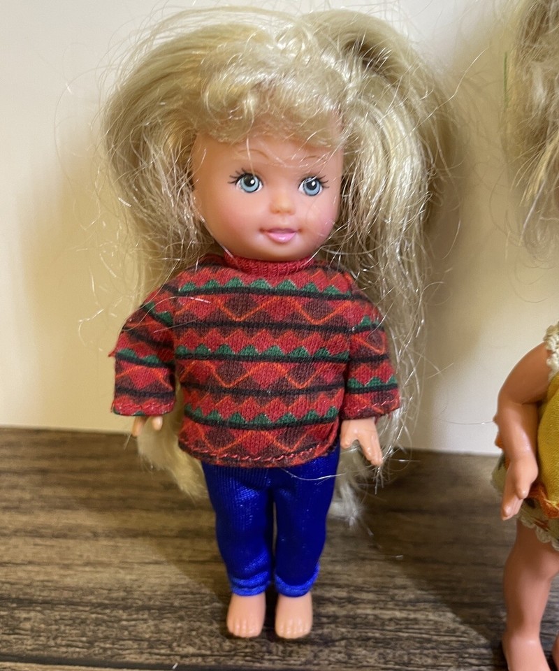 Lot Of 2 Vintage Paula Collection 4" Dolls M&C Kelly Doll Size | eBay