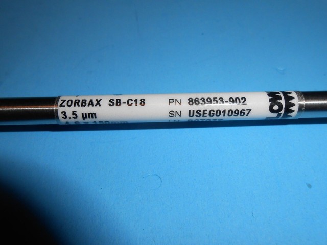 HPLC Column Agilent Zorbax RR StableBond C18 4.6 X 150 Mm 3.5um 863953 ...