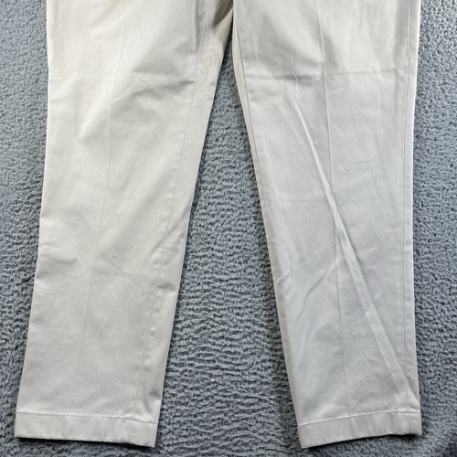 Brooks Brothers Advantage Chino Clark Pants Mens 40x32 Beige Zip Fly ...