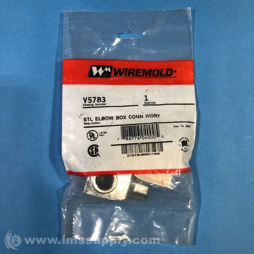 Wiremold V5783 Elbow Box Connector Fitting FNFP | eBay