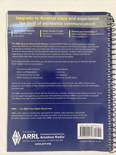 ARRL General Class License Manual 10th Edition BRAND NEW | eBay