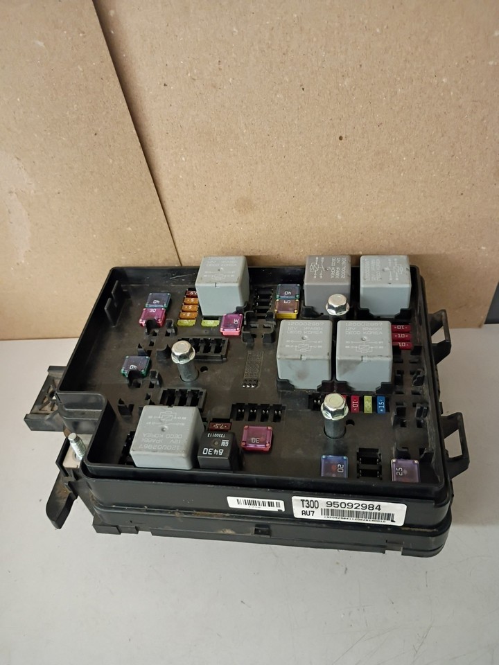 2012 2016 Chevy Sonic Fuse Box Cover Lid Top Engine Bay Under Hood V60 ...