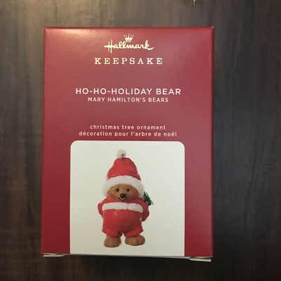 2020 Hallmark HO-HO-HOLIDAY BEAR 6th and Final Mary Hamilton's Bears ...