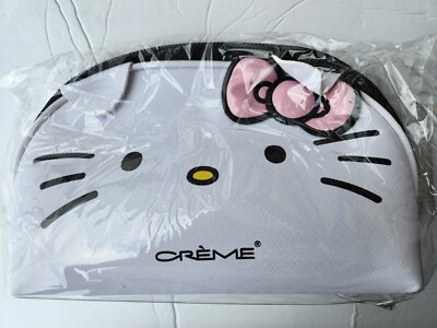 THE CREME SHOP X HELLO KITTY MAKEUP BAG NEW W. TAGS COSMETIC POUCH ...
