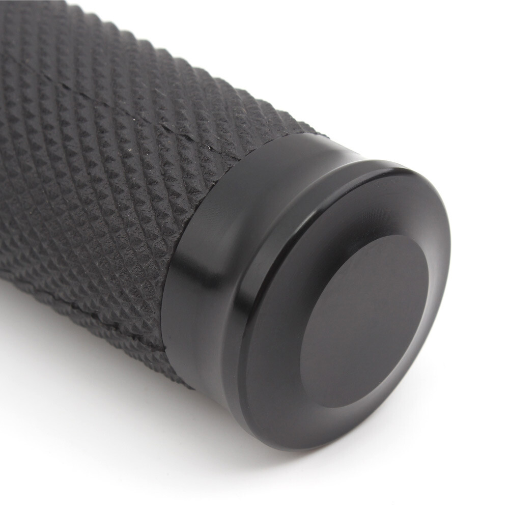 Motorcycle 25mm 1'' Handlebar Hand Grips For Harley Electra Glide Dyna ...