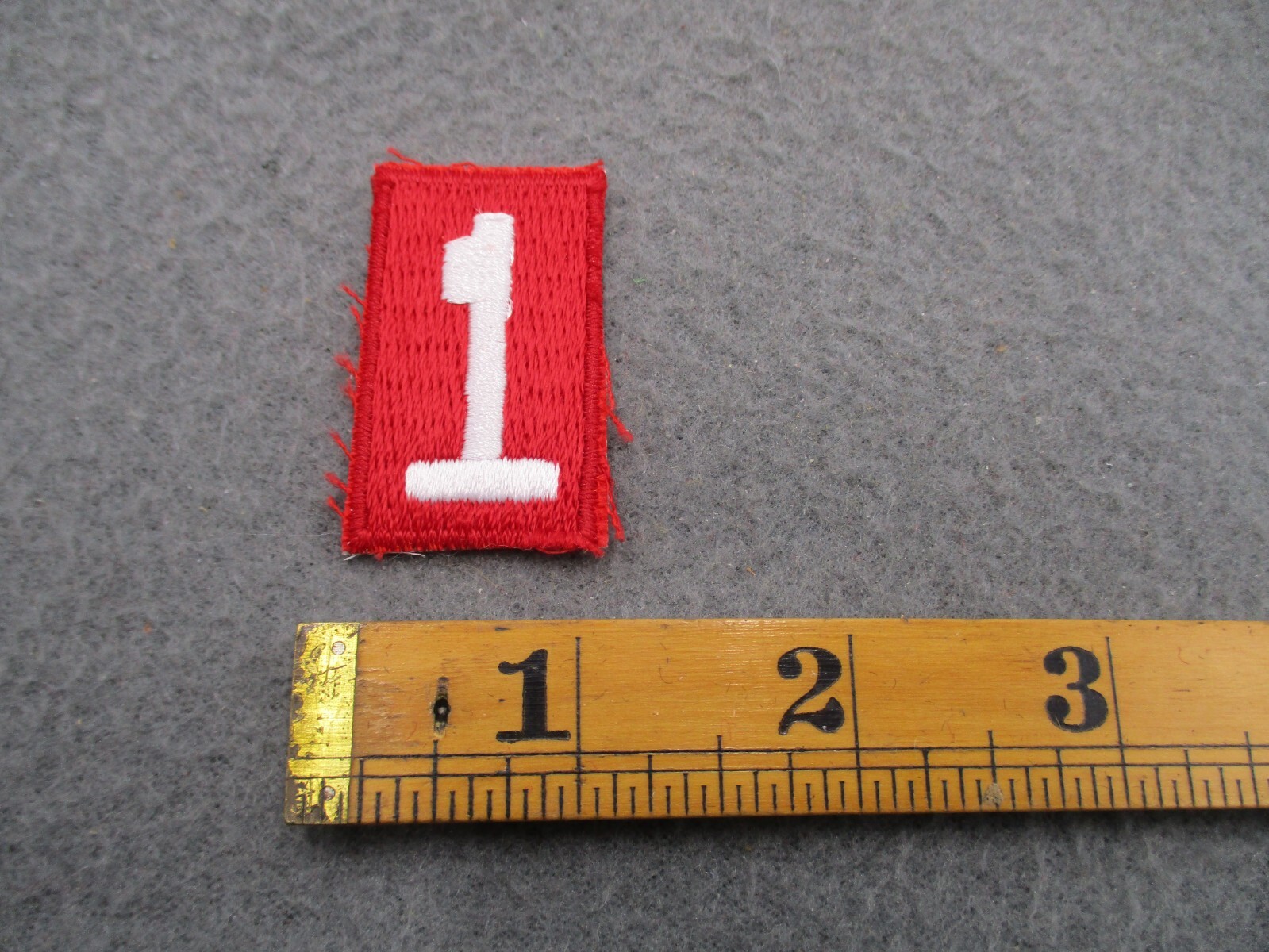 Boy Scouts of America BSA Red White Troop Number # 1 One Patch T2. | eBay