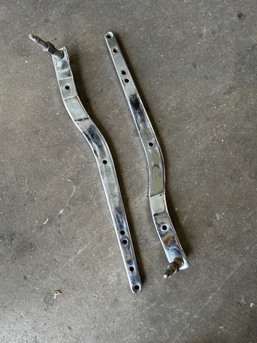58-84 Harley Panhead Shovelhead FL FLH FX Chrome Frame Fender Struts ...