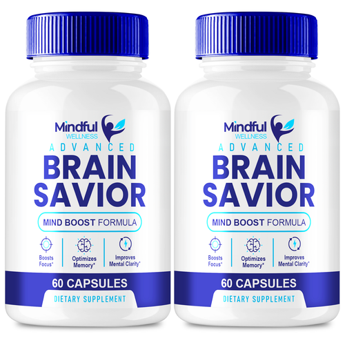 (2 Pack) Mindful Wellness Brain Savior Advanced Supplement Pills (120 ...