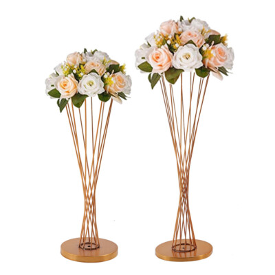 50/70cm Geometric Frame Flower Stand Rack Wedding Table Party ...