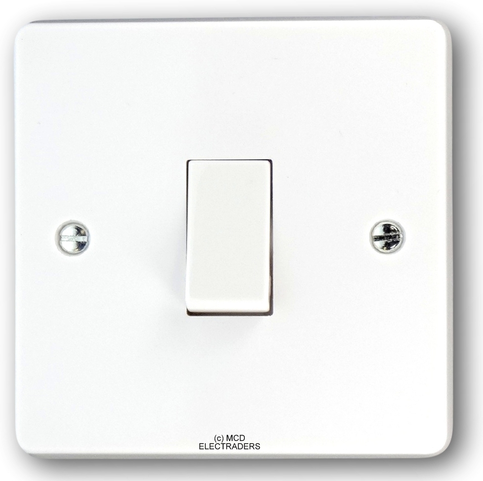 Crabtree Capital Range White Socket, Switch, Spur, Pendant, Cooker ...
