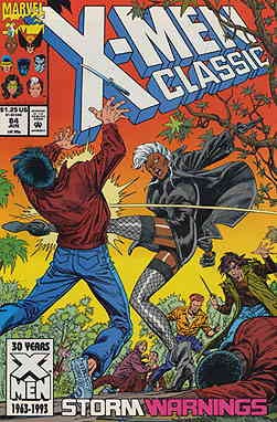 X-Men Classic #84 VF; Marvel | Uncanny X-Men 180 Reprint - w/Bag+Board ...