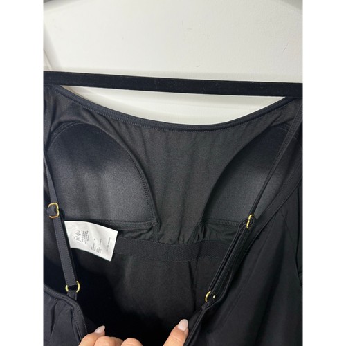 Fit for You Fit 4 U One Piece Swim Dress Women 16 Black Multi Floral ...