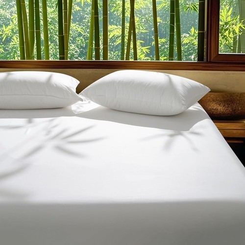 Cooling Fitted Sheet Queen Size, 100% Rayon Derived From Bamboo, 16" Deep Pocket | eBay