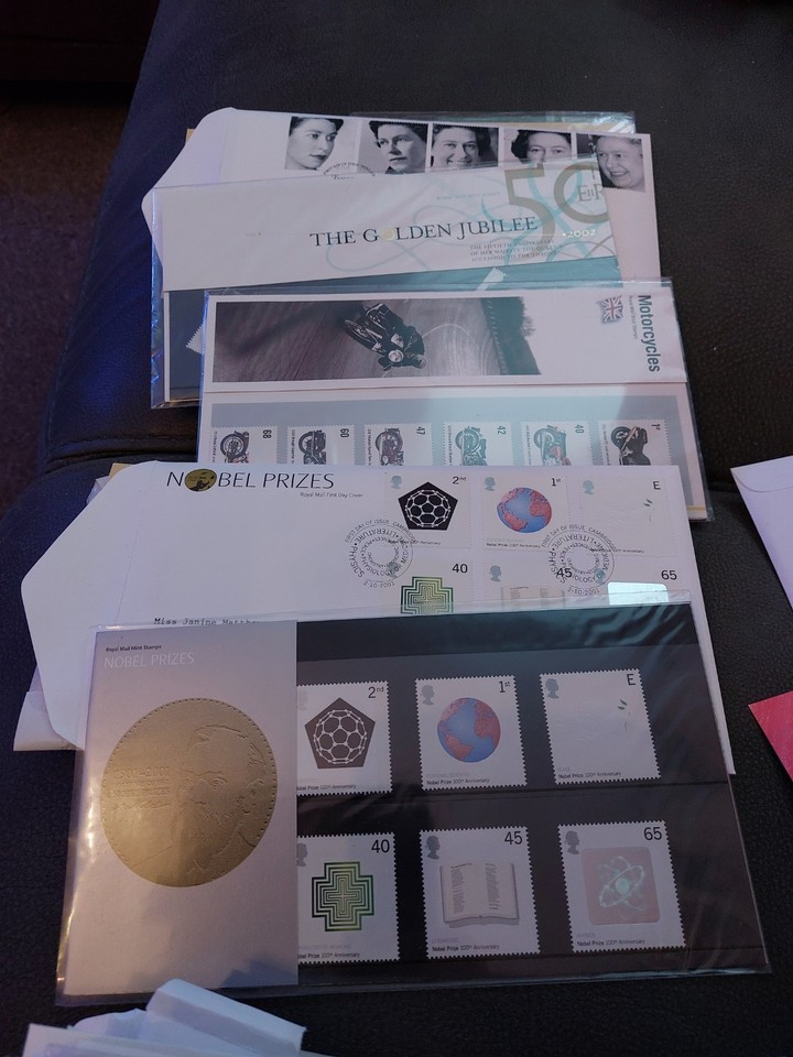 Royal Mail Stamps Presentation Packs, First Day Covers, Postcards ...