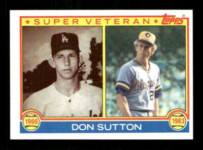 Don Sutton 1983 Topps #146 MLB | eBay