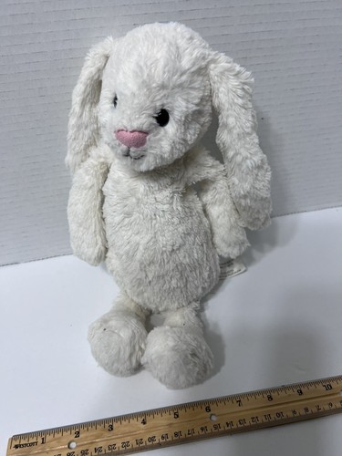 Easter basket Bunny Rabbit Plush Stuffed Animal Target 2015 White Pink ...