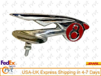 SuitableFor Vintage Morris 8 Car Bonnet Badge Emblem MADE BY BRASS ...