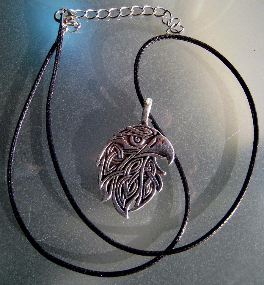 Wolf Eagle Fox Triquetra Goat Mjolnir Pendant Celtic Runes Norse Viking ...