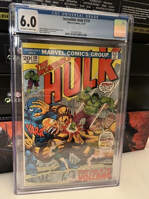 Incredible Hulk #170 CGC GRADED 6.0 - Trimpe-c - Trimpe/Abel-a ...