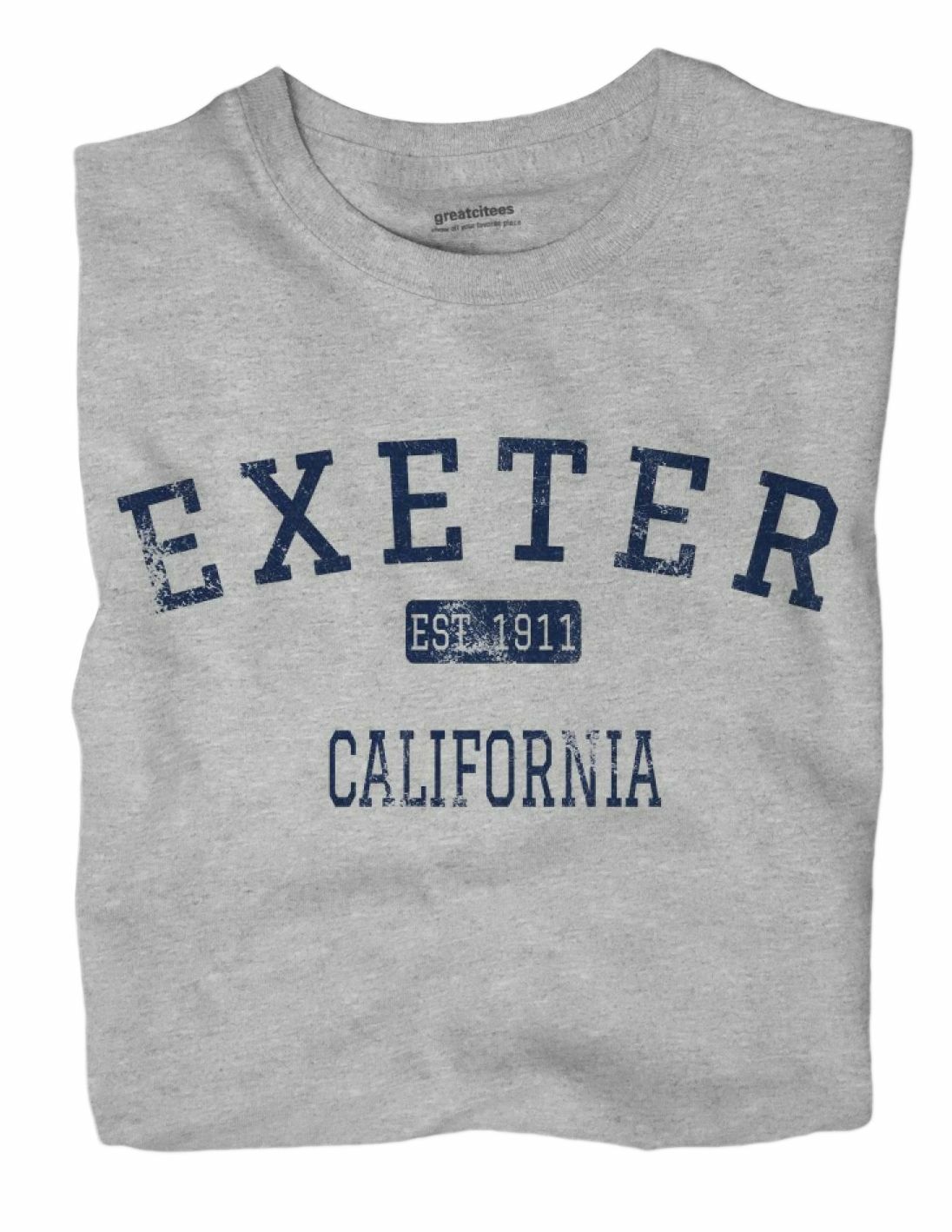Exeter California CA T-Shirt EST | eBay