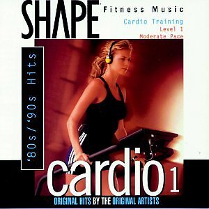 SHAPE FITNESS MUSIC - Shape Fitness Music - Cardio 1: 80s/90s Hits - CD ...