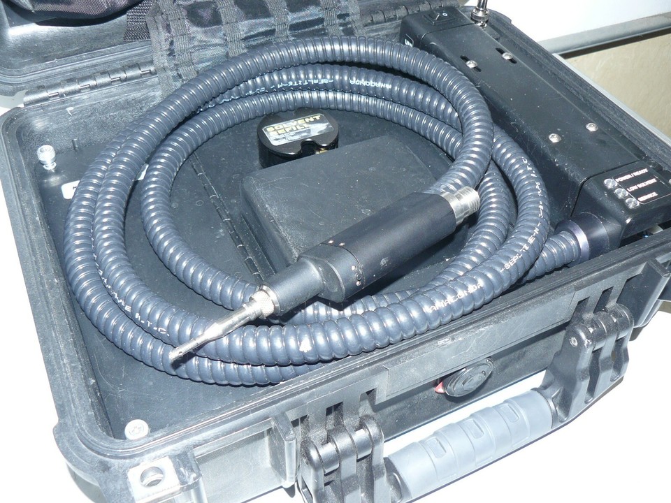 Cleanblast FCL-P6100 Portable Fiber Optic Connector End-Face Cleaning ...