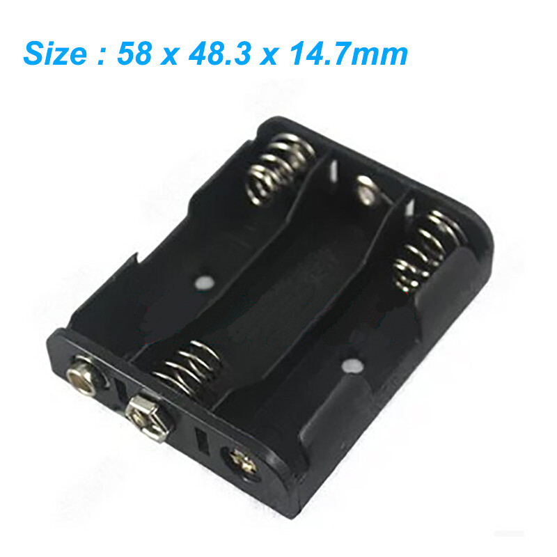 AA Battery Holder Case Storage Box 1 2 3 4 5 6 8 10 Optional D Cells ...