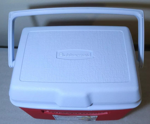 Rubbermaid 10 Qt Ice Chest Cooler Esky 9.5L Portable Lunch Box Chiller ...