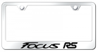 Ford Focus RS Laser Etched Logo Standard License Plate Frame Official ...