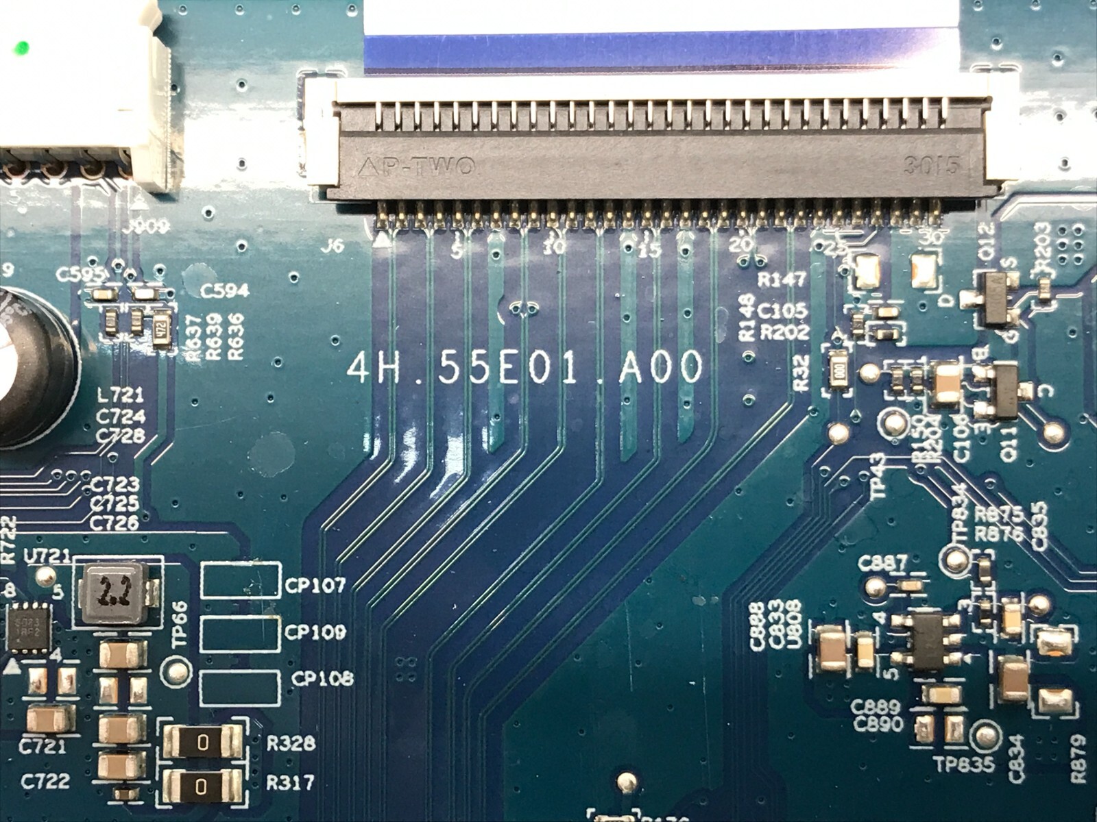 DELL ULTRASHARP U2422H MONITOR MAIN/ POWER SPPLY BOARD 4H.55E01.A00 4H ...