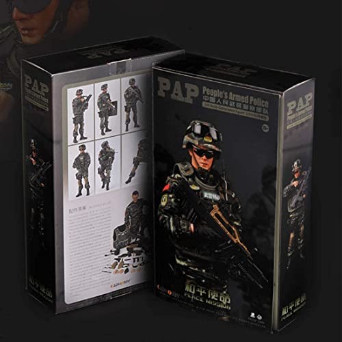 1/6 Soldier Action Figure Model, Realistic Army Military Police Soldier ...