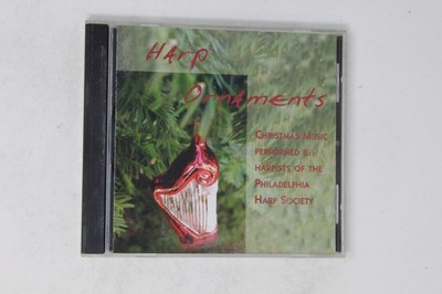 Harp Ornaments CD Christmas Music Philadelphia Harp Society | eBay