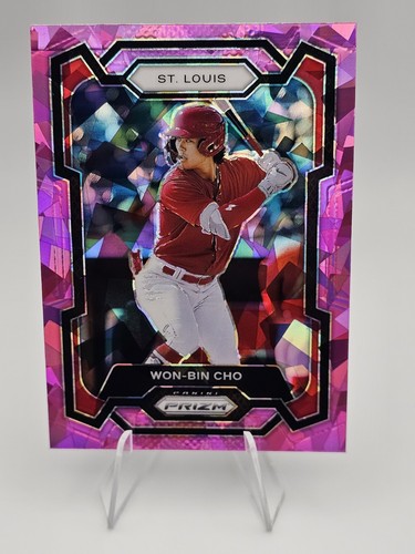 2024 Panini Prizm Won-Bin Cho Pink Ice Prizm #152 St Louis Cardinals | eBay