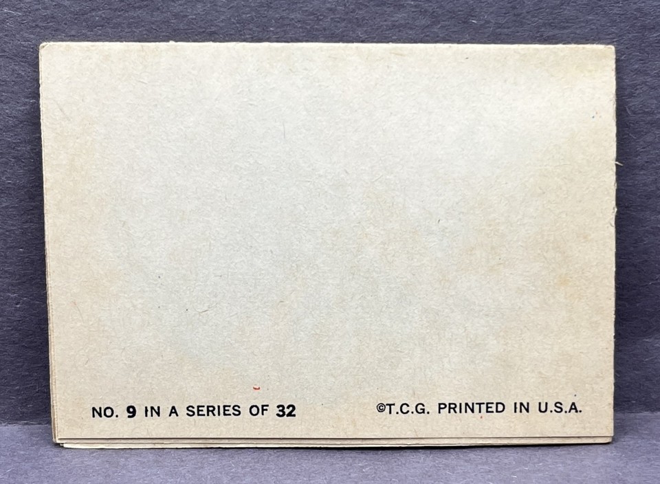 1967 Topps Nasty Notes #9 You Dress Real Cool Fold-Out Poster Card R708 ...