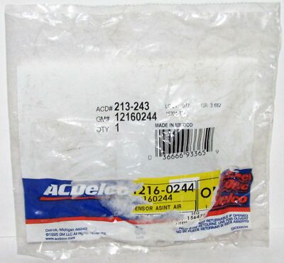 NEW ACDELCO GM GENERAL MOTORS INTAKE AIR TEMP SENSOR OEM PART NO ...