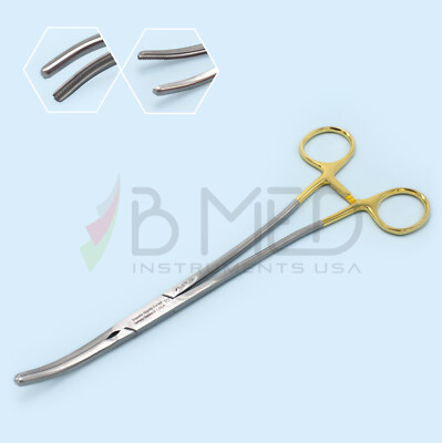 OR Grade Zeppelin Hysterectomy Clamp Slightly Curved 10" Atraumatic ...