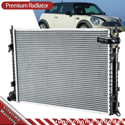 Premium 26mm Radiator For 01-2007 Mini One Cooper Radiator R50 R52 R53 ...