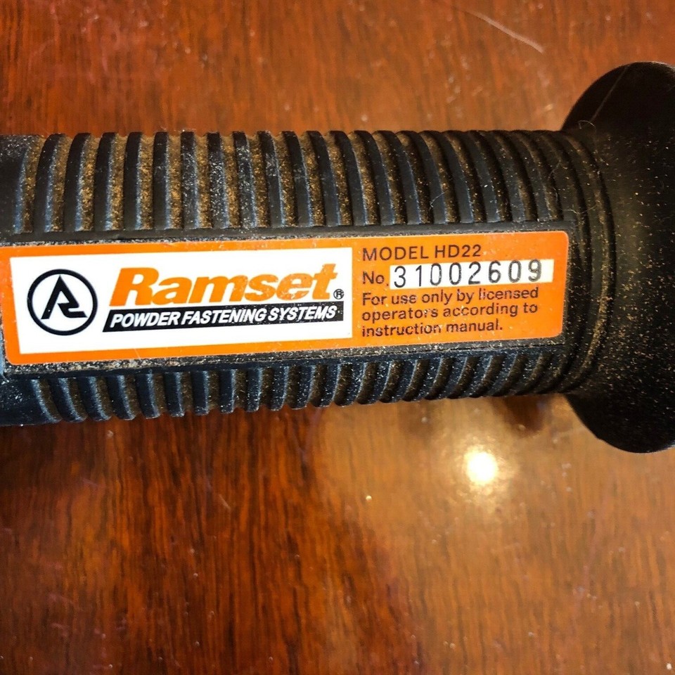 Ramset 0.22 Caliber Single Shot Powder Hammer | eBay