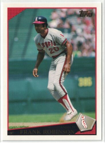 2009 Topps Update #UH325 Frank Robinson SP Legend Variation California ...