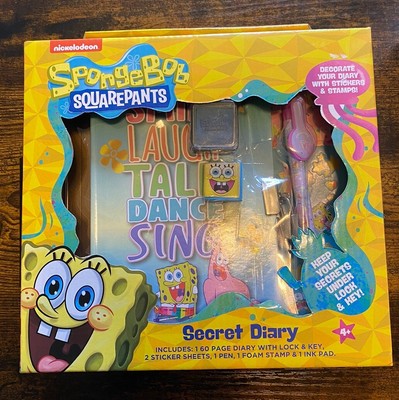 SpongeBob SquarePants Secret Diary Set - New in Box | eBay