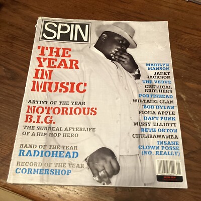 Spin Magazine January 1998 The Year In Music Notorious B.IG. Radiohead ...