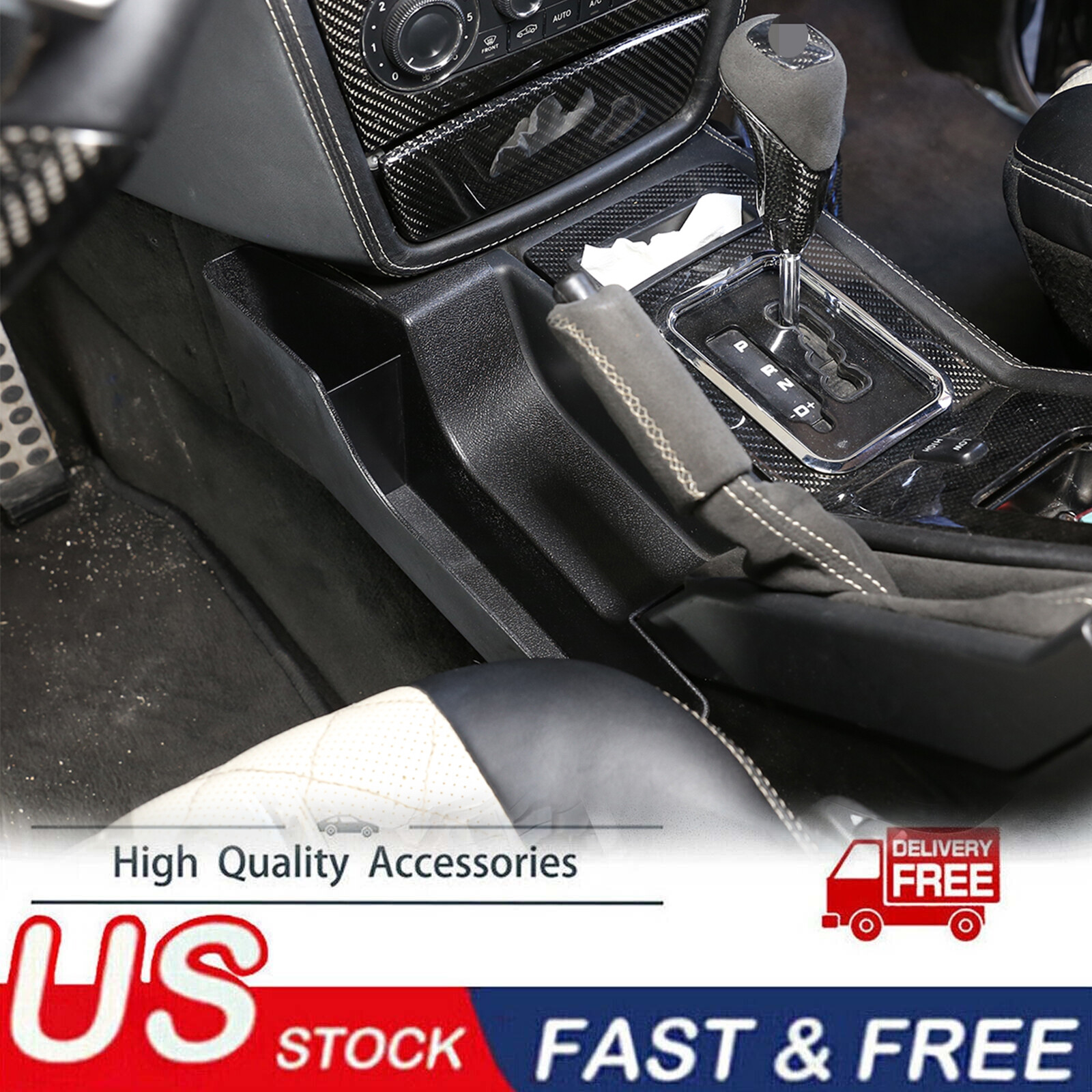 Center Console Gear Storage Box Fit For Benz G Class W463 G350 G55 G63 ...