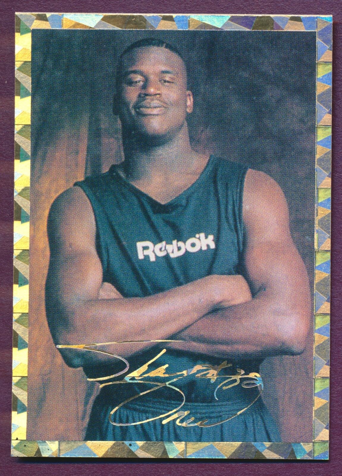 1992-93 Rookie Of The Year 1/25K Shaq Shaquille O’neil Gold Foil Litho ...
